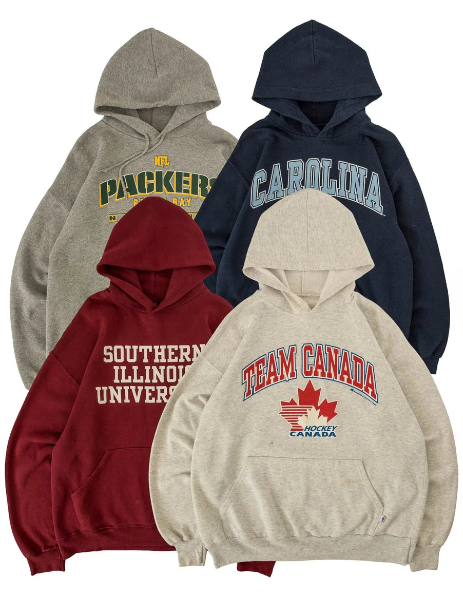 Vintage Pro Sport/College Hoodies - Thrift Vintage Wholesale